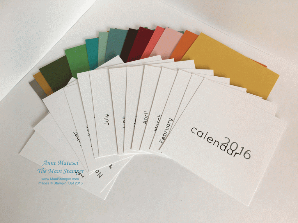 Weekly Deals and the DIY Easel Calendar | The Maui Stamper