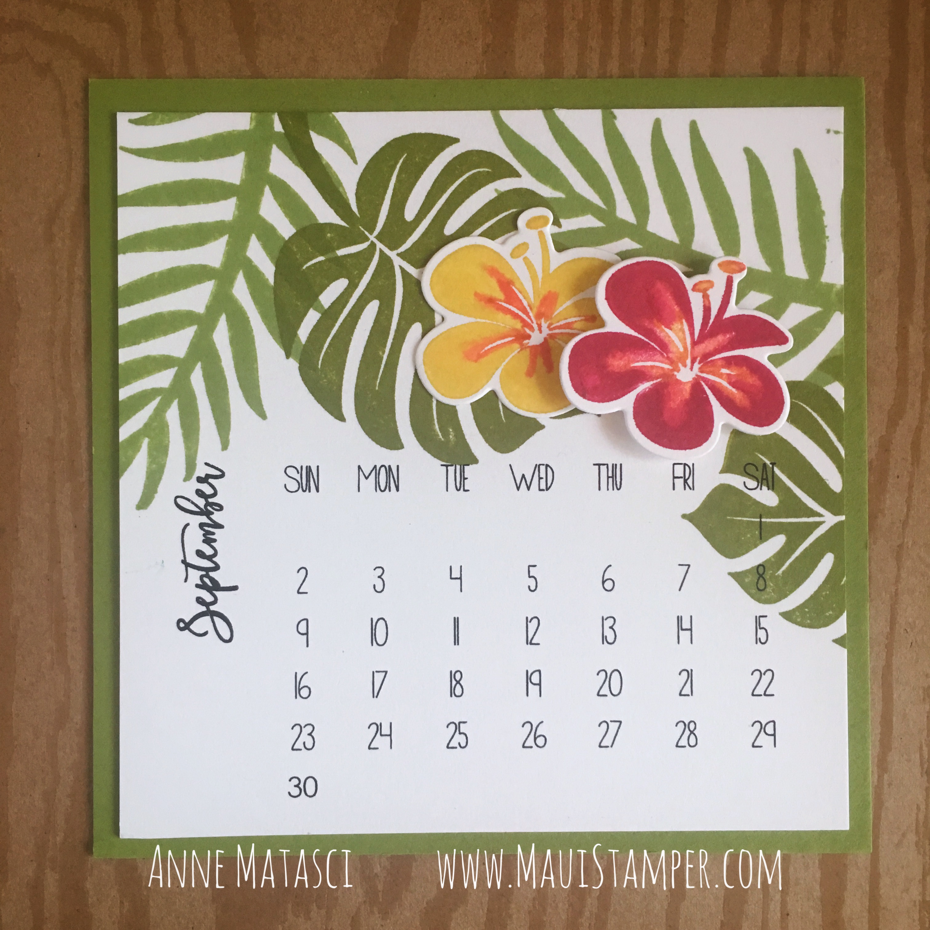 A Very Chic – Tropical Chic – September – The Maui Stamper