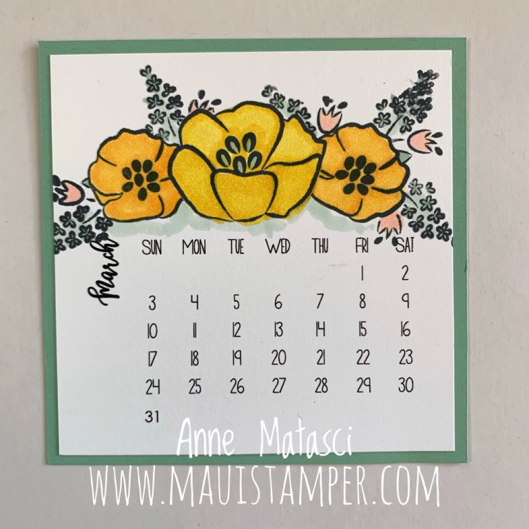 The (DIY CALENDAR) Year in Review | The Maui Stamper