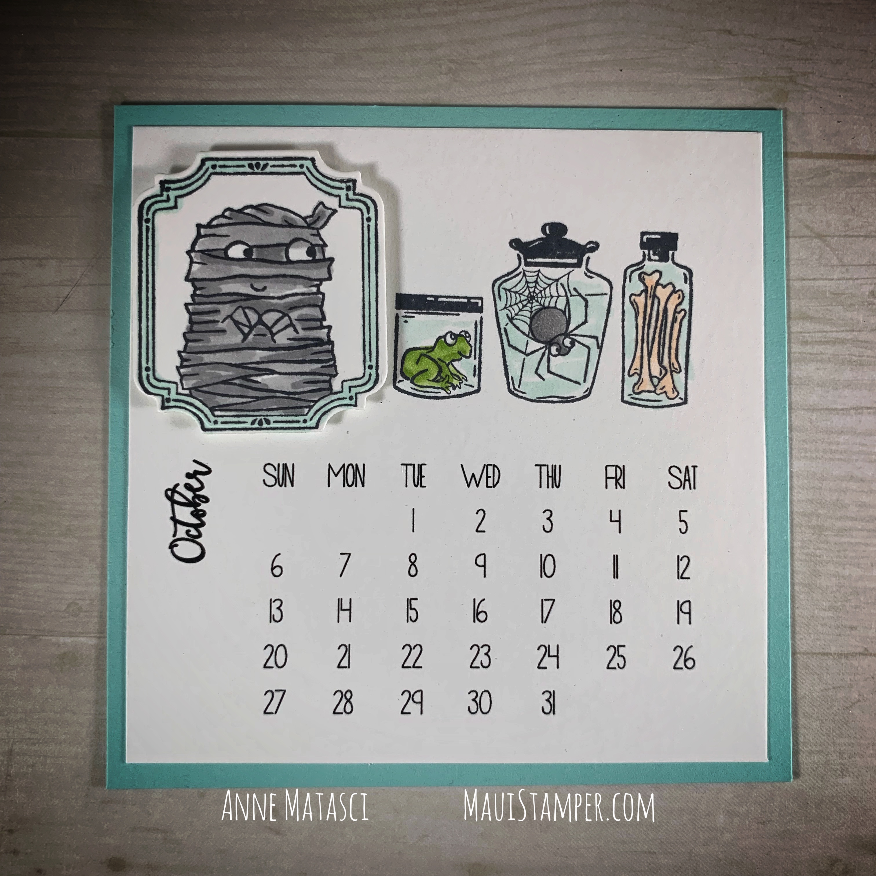 The (DIY CALENDAR) Year in Review | The Maui Stamper