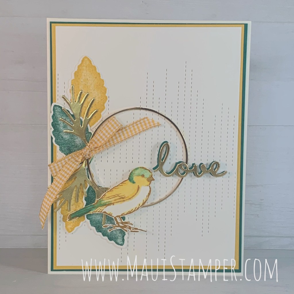 Mix and Match: Birds and Leaves | The Maui Stamper