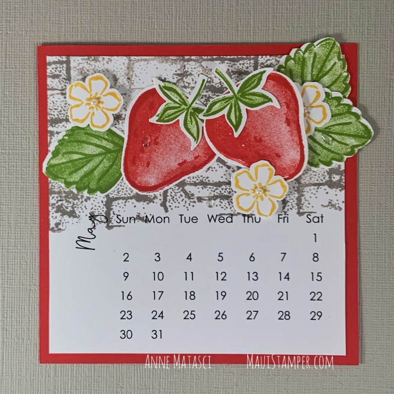 2021 DIY Calendar Revisited | The Maui Stamper