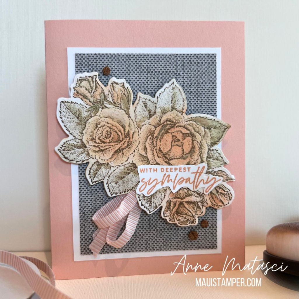 Stippled Roses with Blending Brushes | The Maui Stamper